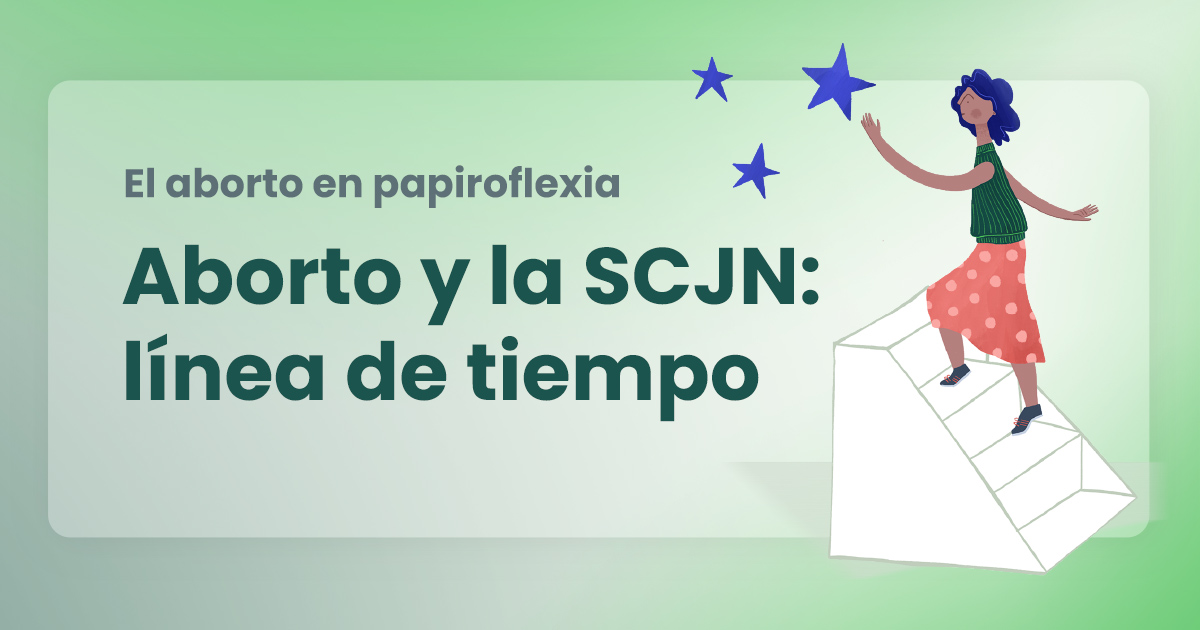 El aborto y la SCJN: línea de tiempo - Aborto en México | GIRE